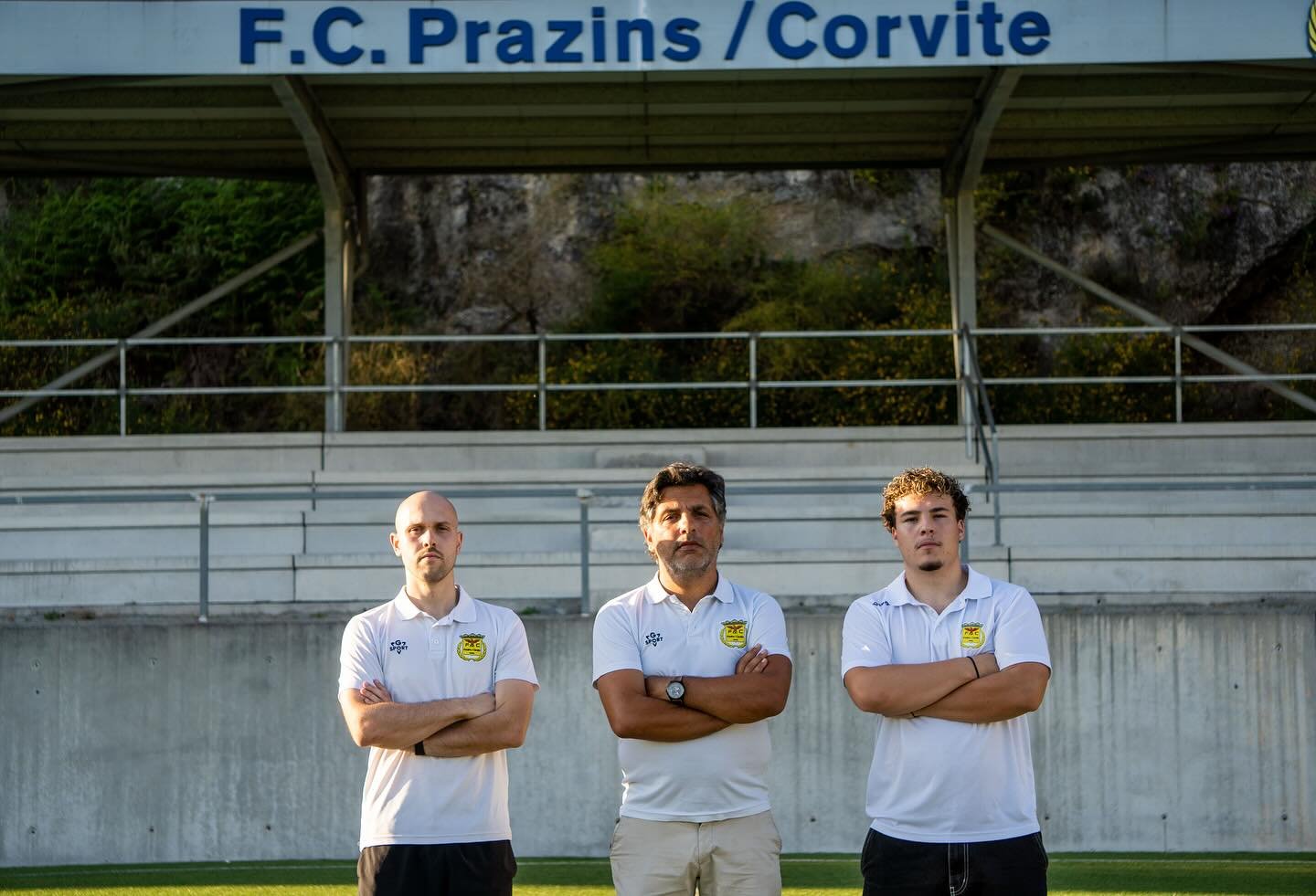 Prazins Corvite oficializou equipa técnica